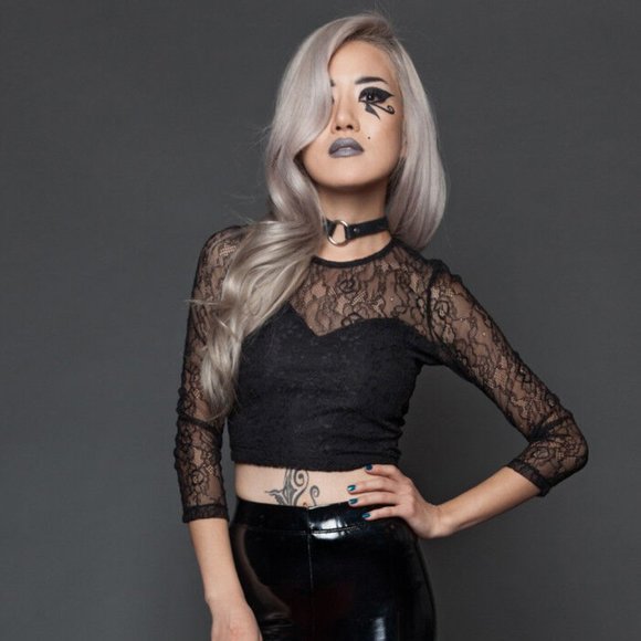 Lip Service | Tops | Lip Service Gothic Steampunk Victorian Black ...